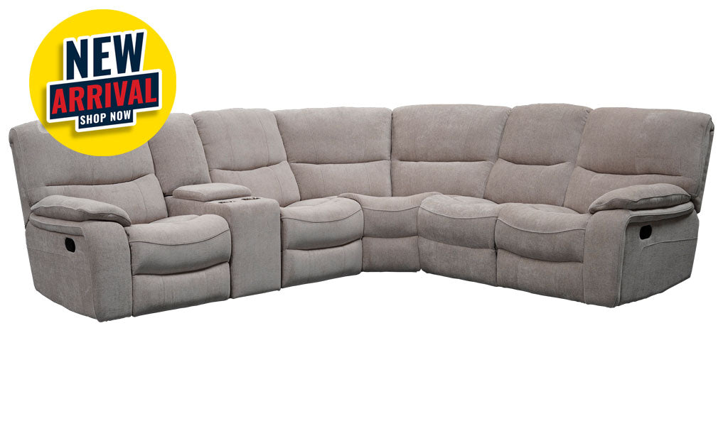 Stirling Corner Recliner Suite – John's Furniture Warehouse